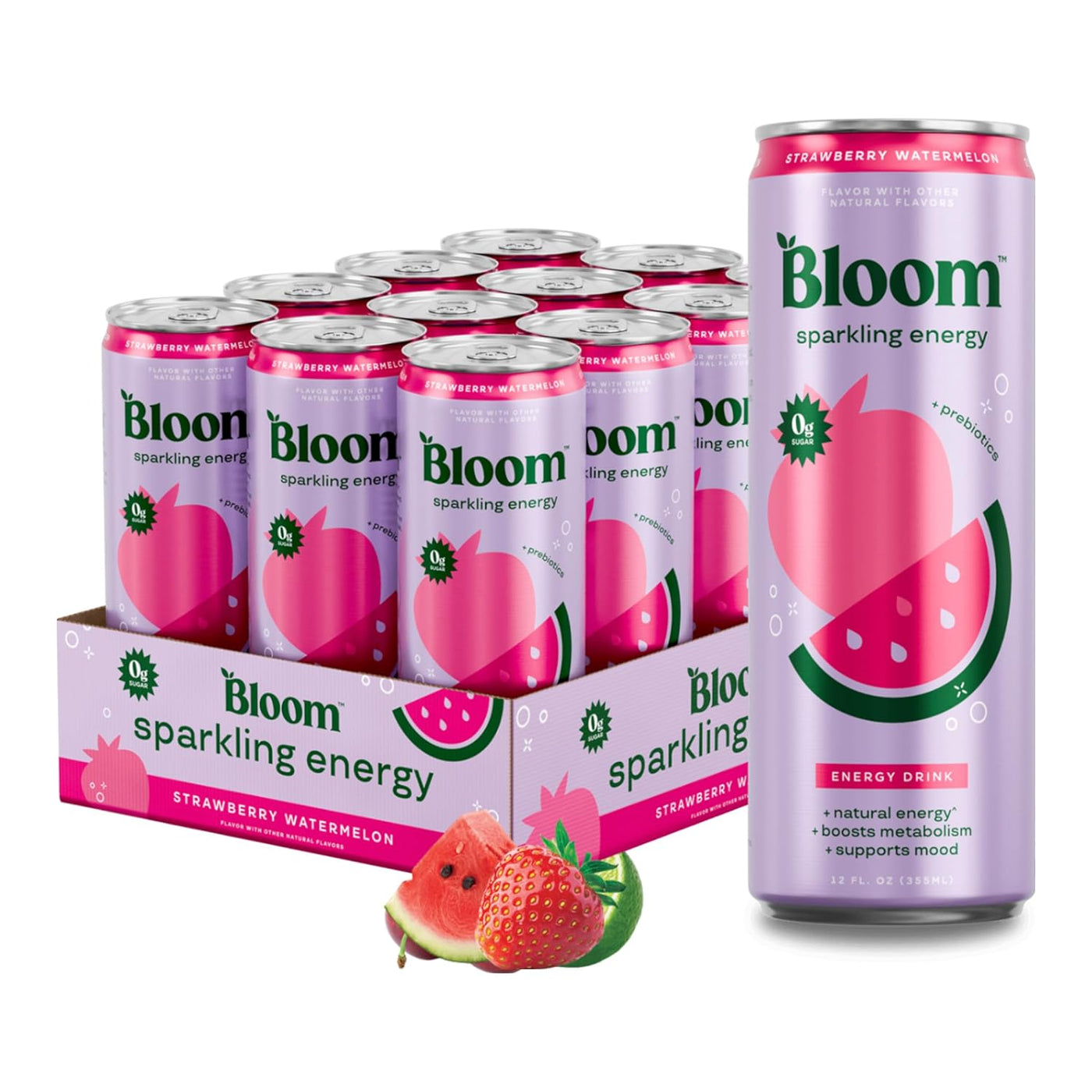 Bloom Sparkling Energy RTD | Clean Sparkling Energy — Tiger Fitness